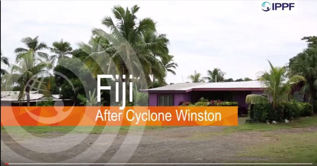 Improving the sexual health of young people after Cyclone Winston, Fiji ...